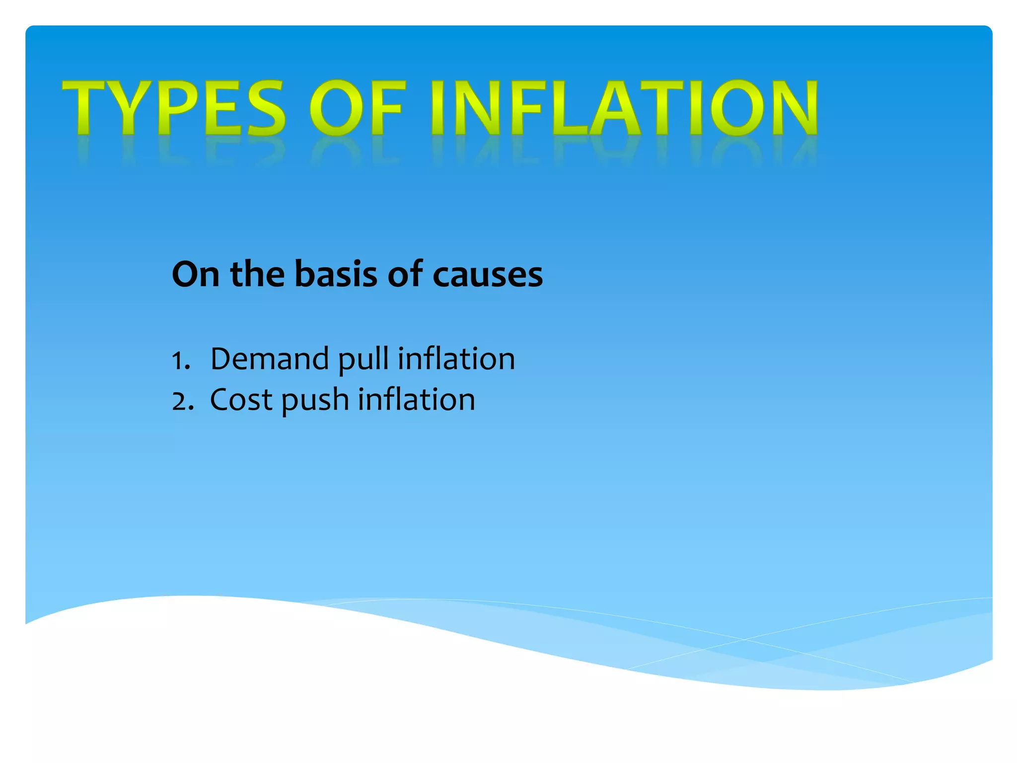 Types of inflation | PPTX