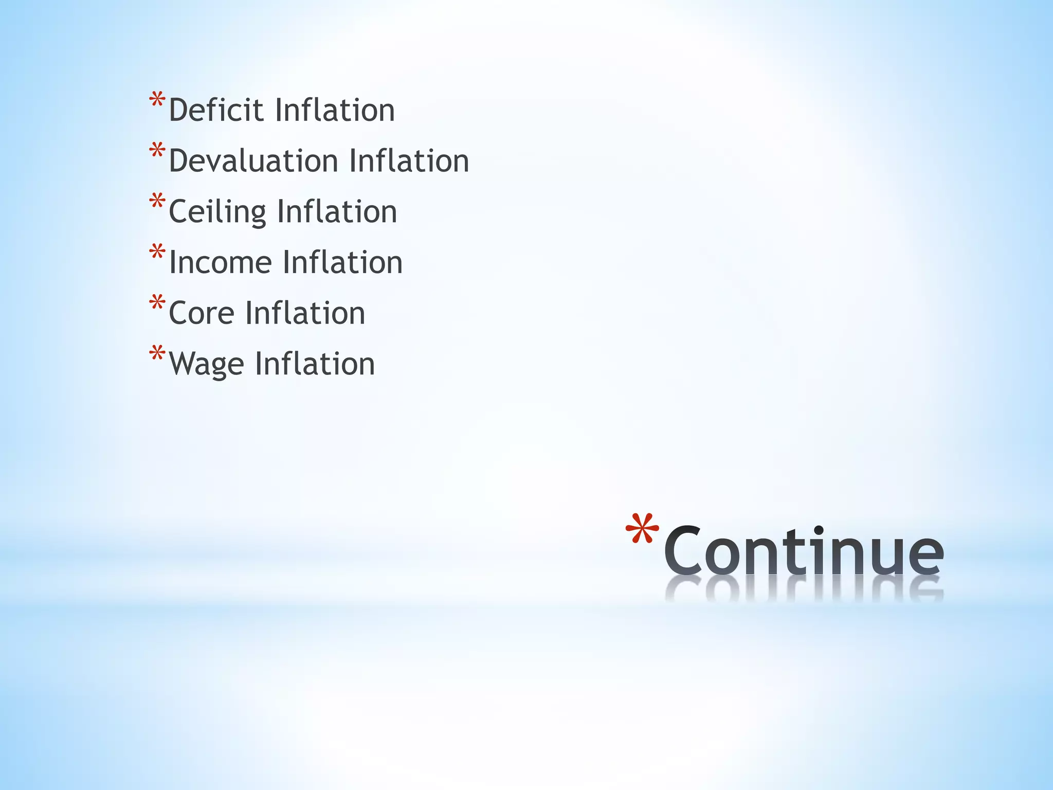 Types of inflation | PPTX