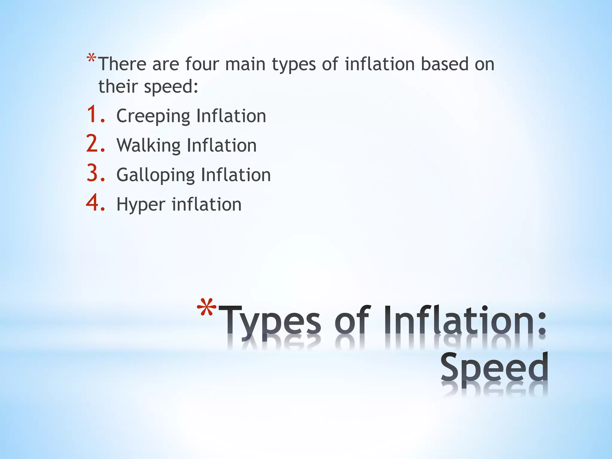 Types of inflation | PPTX