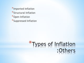 Types of inflation | PPT