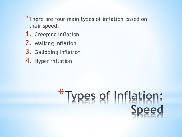 Types of inflation