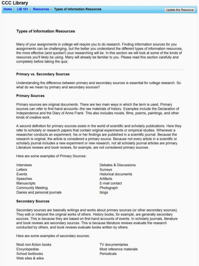 Types of Information Resources | PPTX | Information Services Industry ...