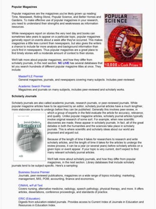 Types of Information Resources | PPTX