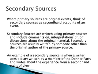Types of information sources | PPTX