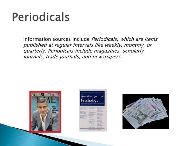 Types of information sources | PPTX
