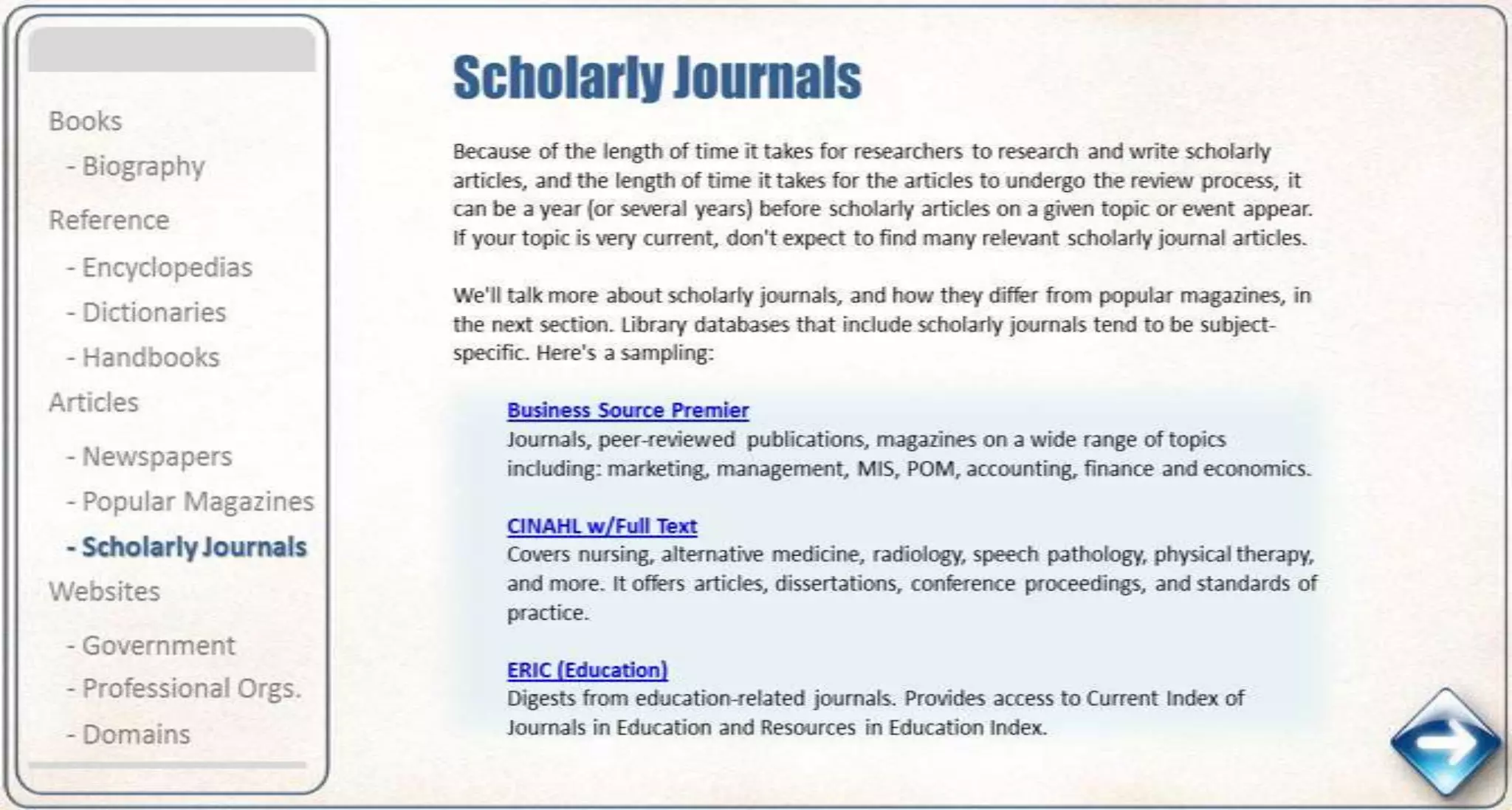 Types of Information Sources | PPTX