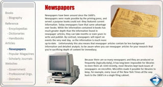 Types of Information Sources | PPTX