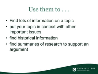 Types of information sources module | PPTX