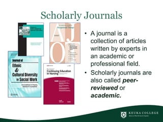 Types of information sources module | PPTX