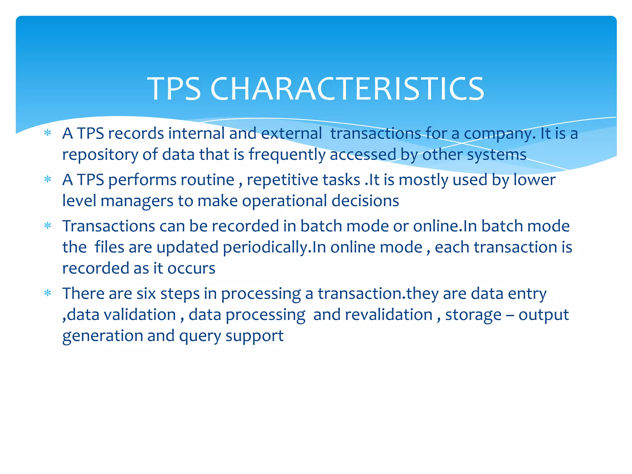 Types o f information systems | PPTX