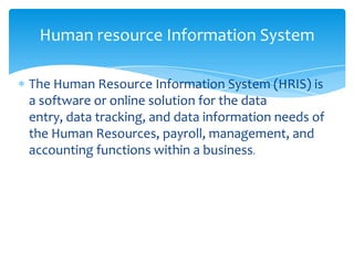 Types o f information systems | PPTX