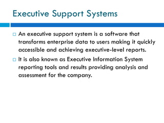 Types of Information Systems | PPT