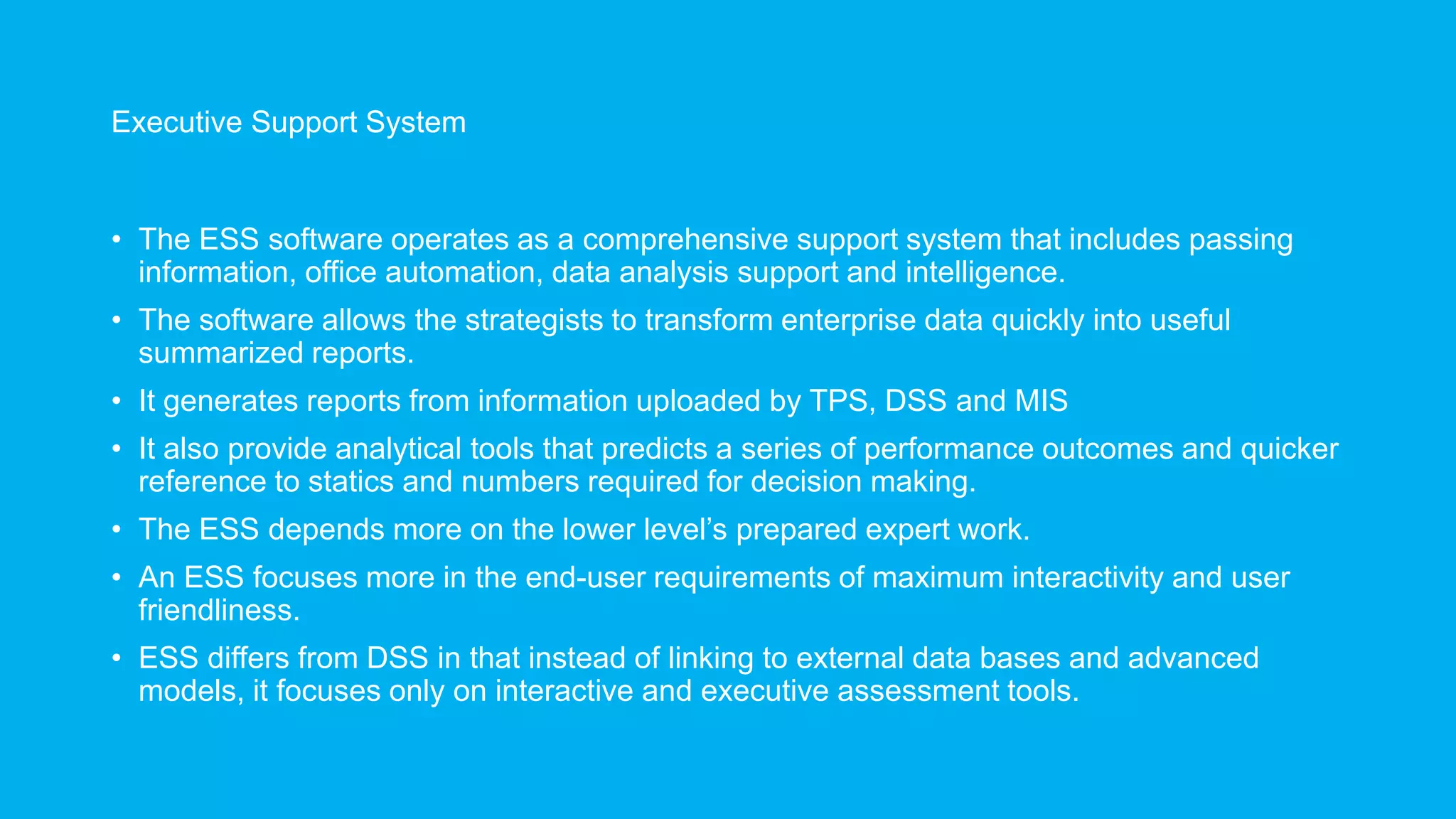 Types of information systems | PPT