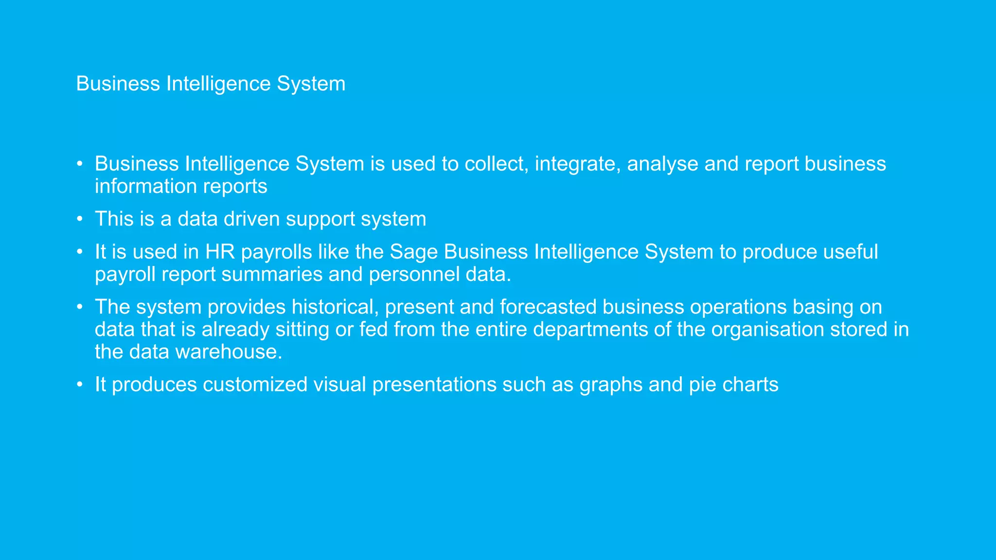 Types of information systems | PPT