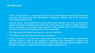 Types of information systems | PPTX