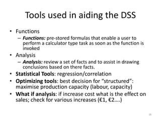 Types of Information systems tps to EIS.pptx | Operating Systems | Computer Software and ...