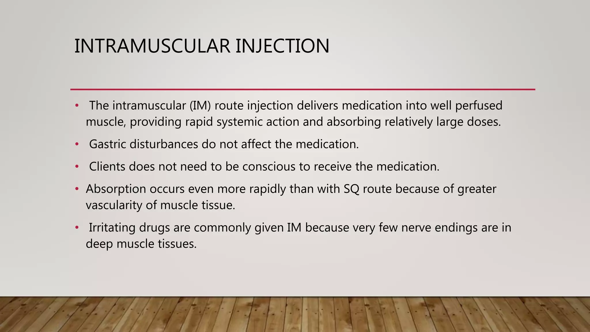 Types of injection | PPTX