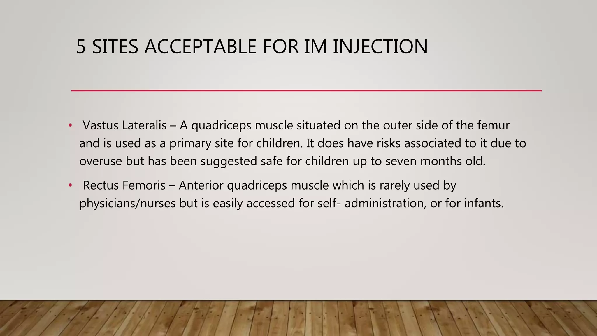 Types of injection | PPTX