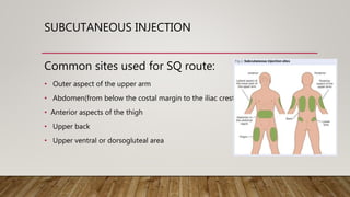 Types of injection | PPTX