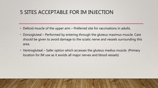 Types of injection | PPTX