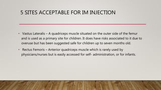 Types of injection | PPTX
