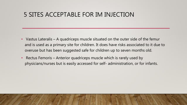 Types of injection | PPTX