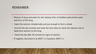 Types of injection | PPTX