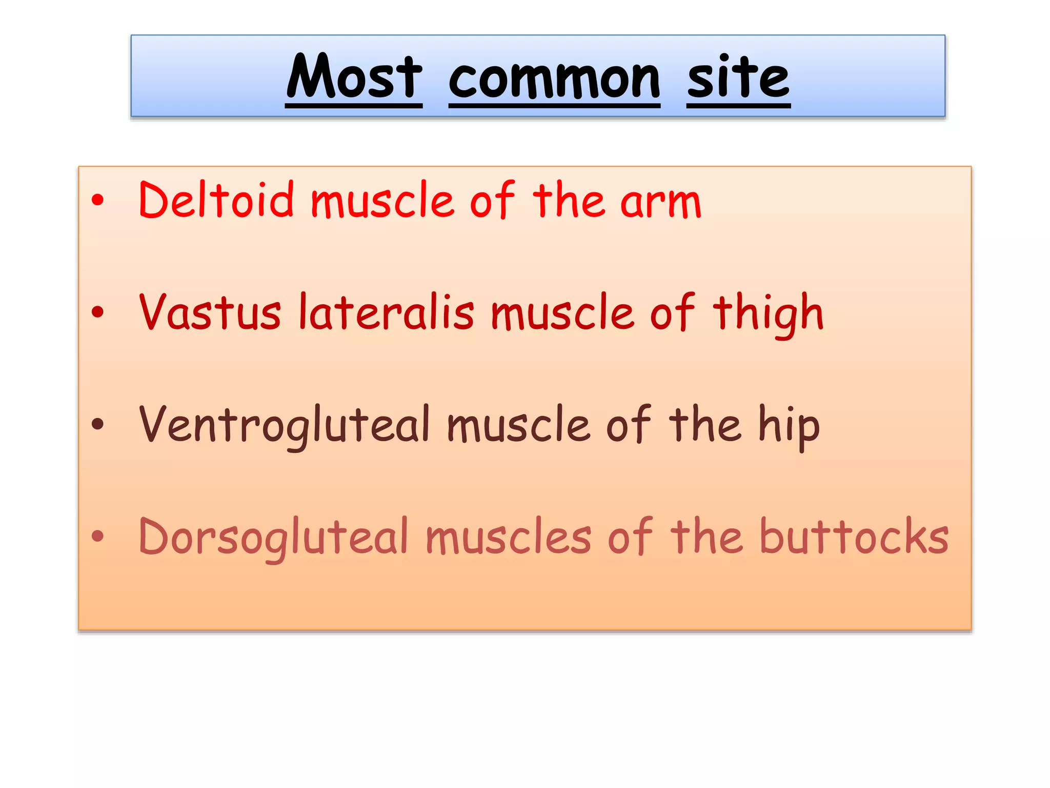 Types of injection routes | PPTX