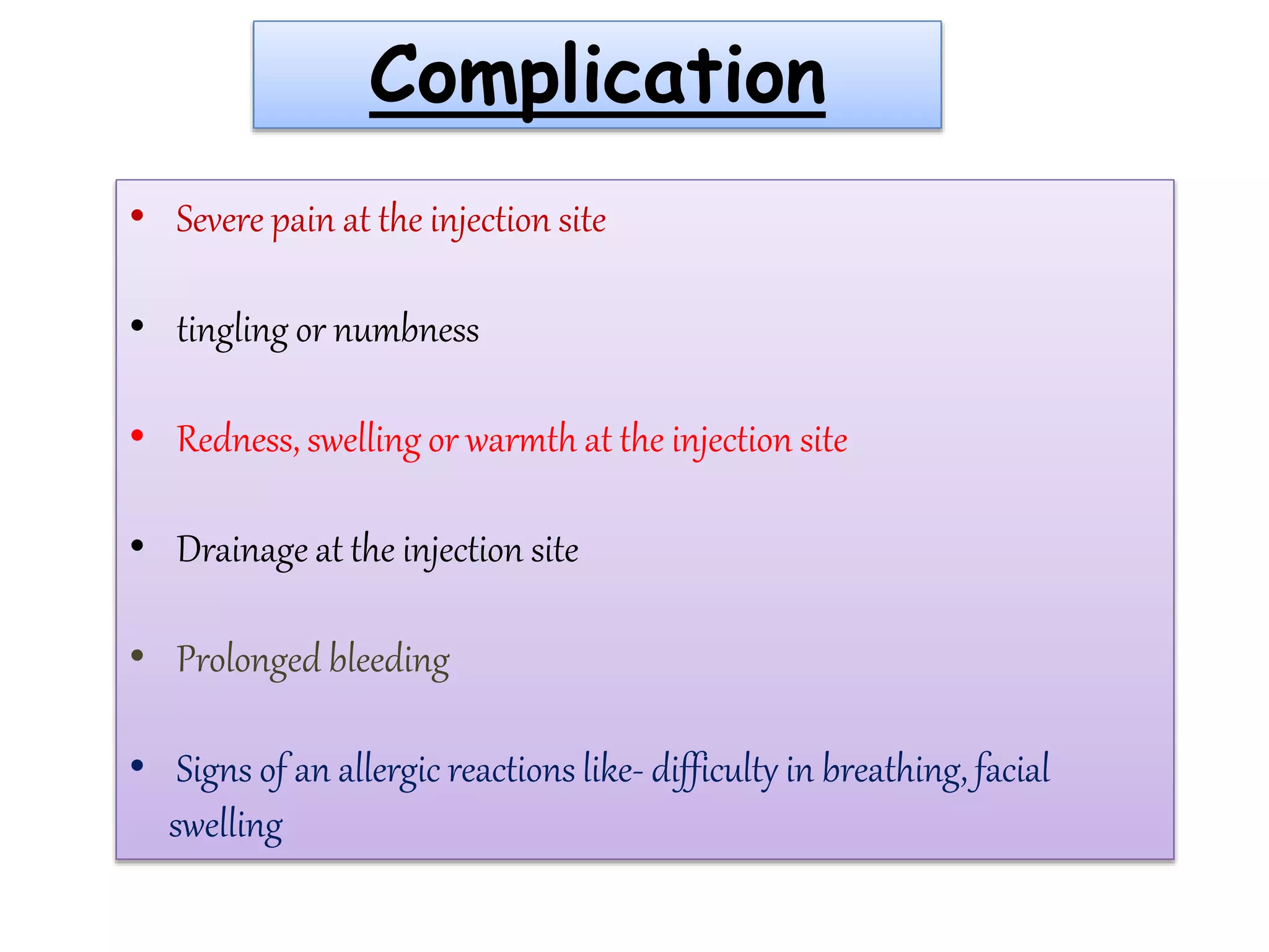 Types Of Injection Routes Pptx