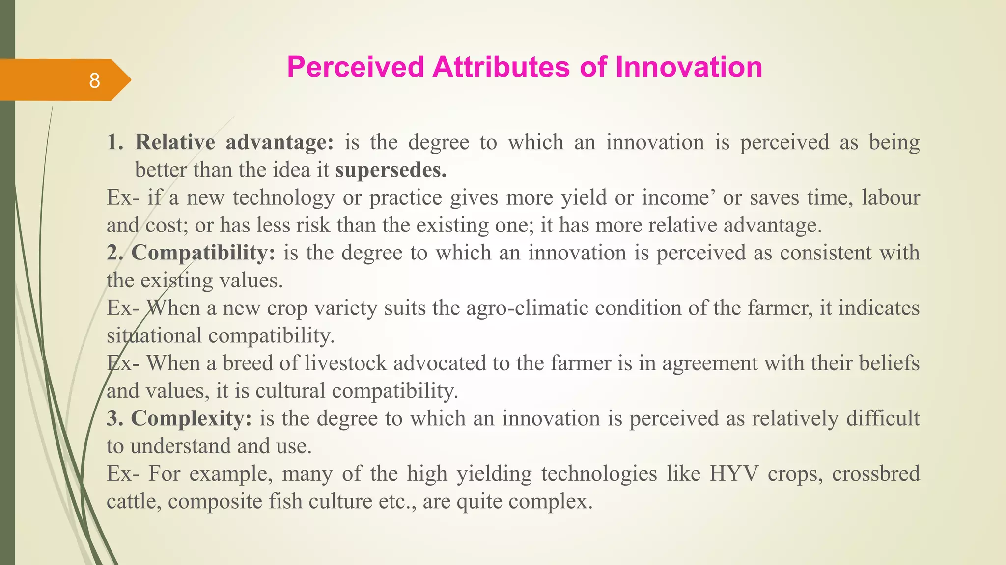 Types of innovation decisions, consequences of innovation-decisions | PPTX