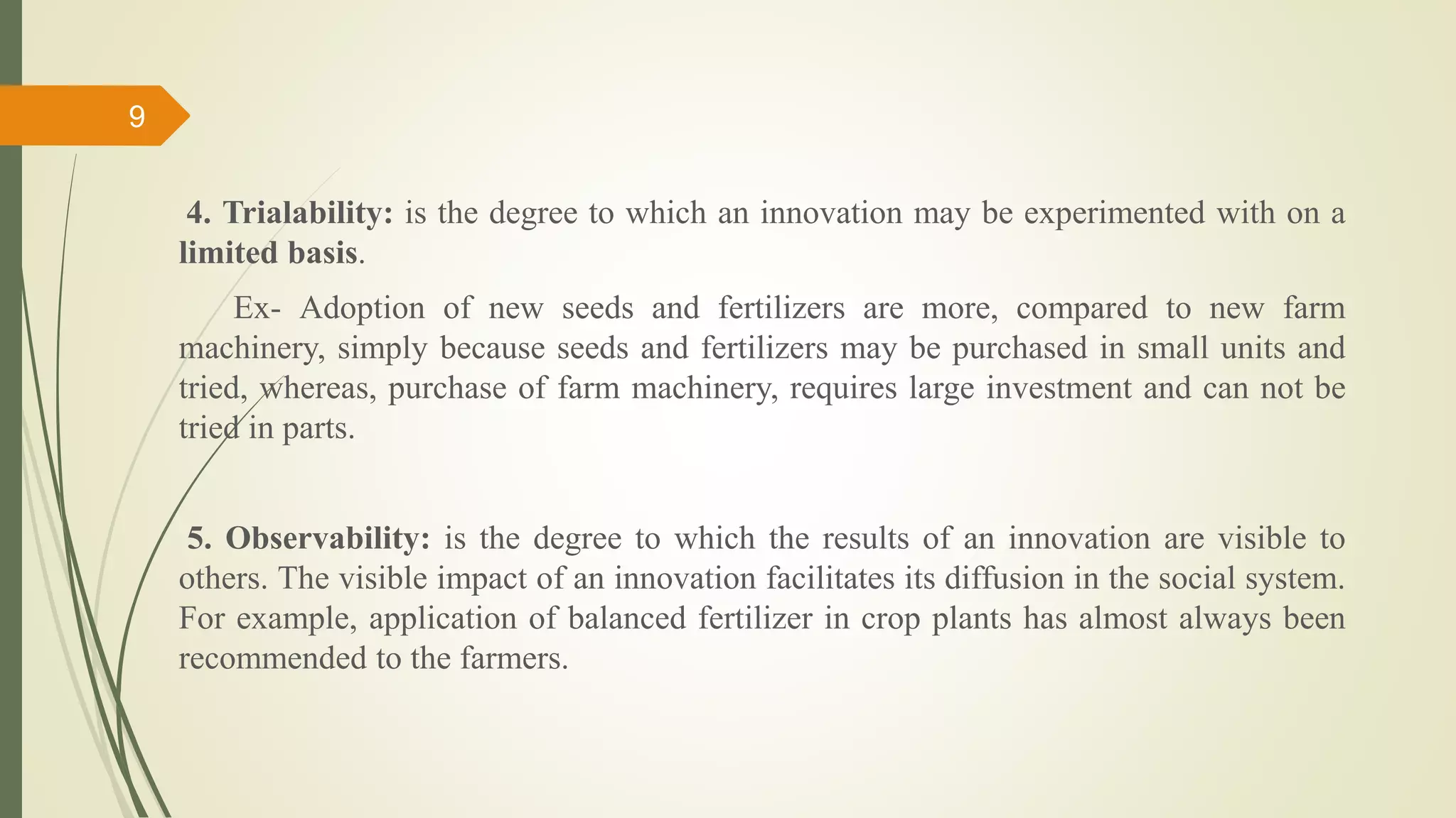 Types of innovation decisions, consequences of innovation-decisions | PPTX