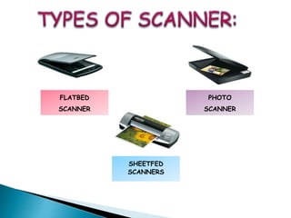 Types of input-output devices | PPTX