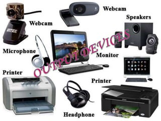 Types of input-output devices | PPTX