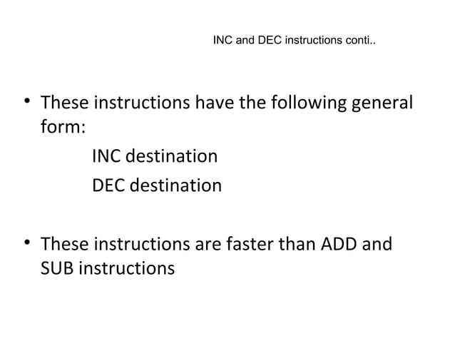 Instructions Meaning