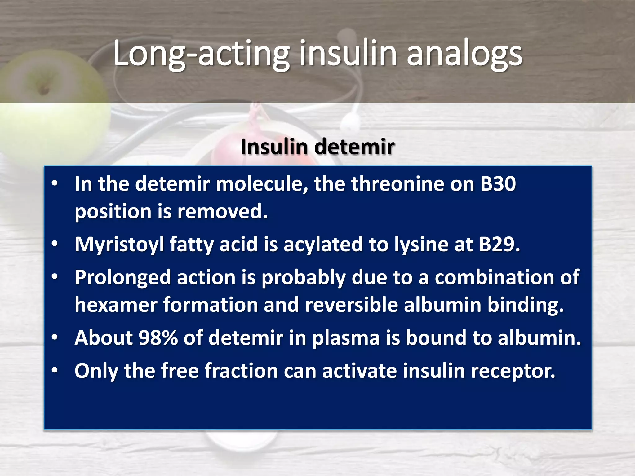 Types of insulin | PPSX