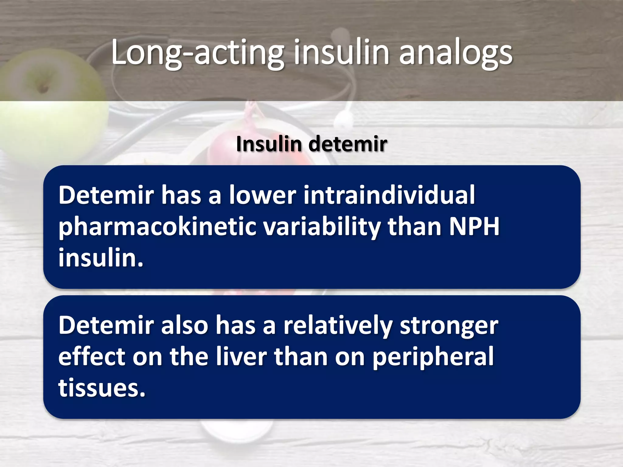 Types of insulin | PPSX
