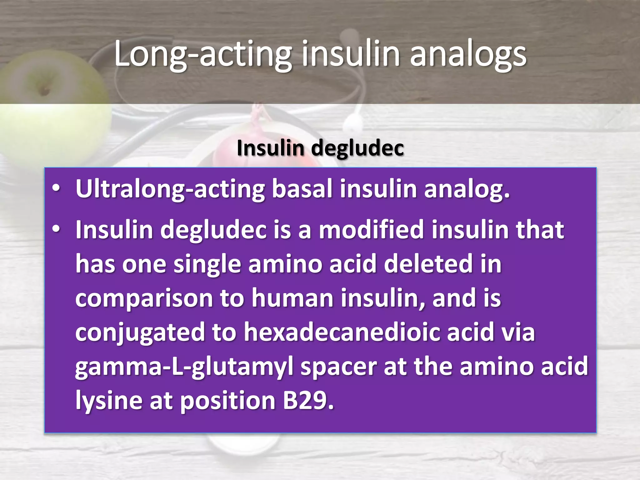 Types of insulin | PPSX