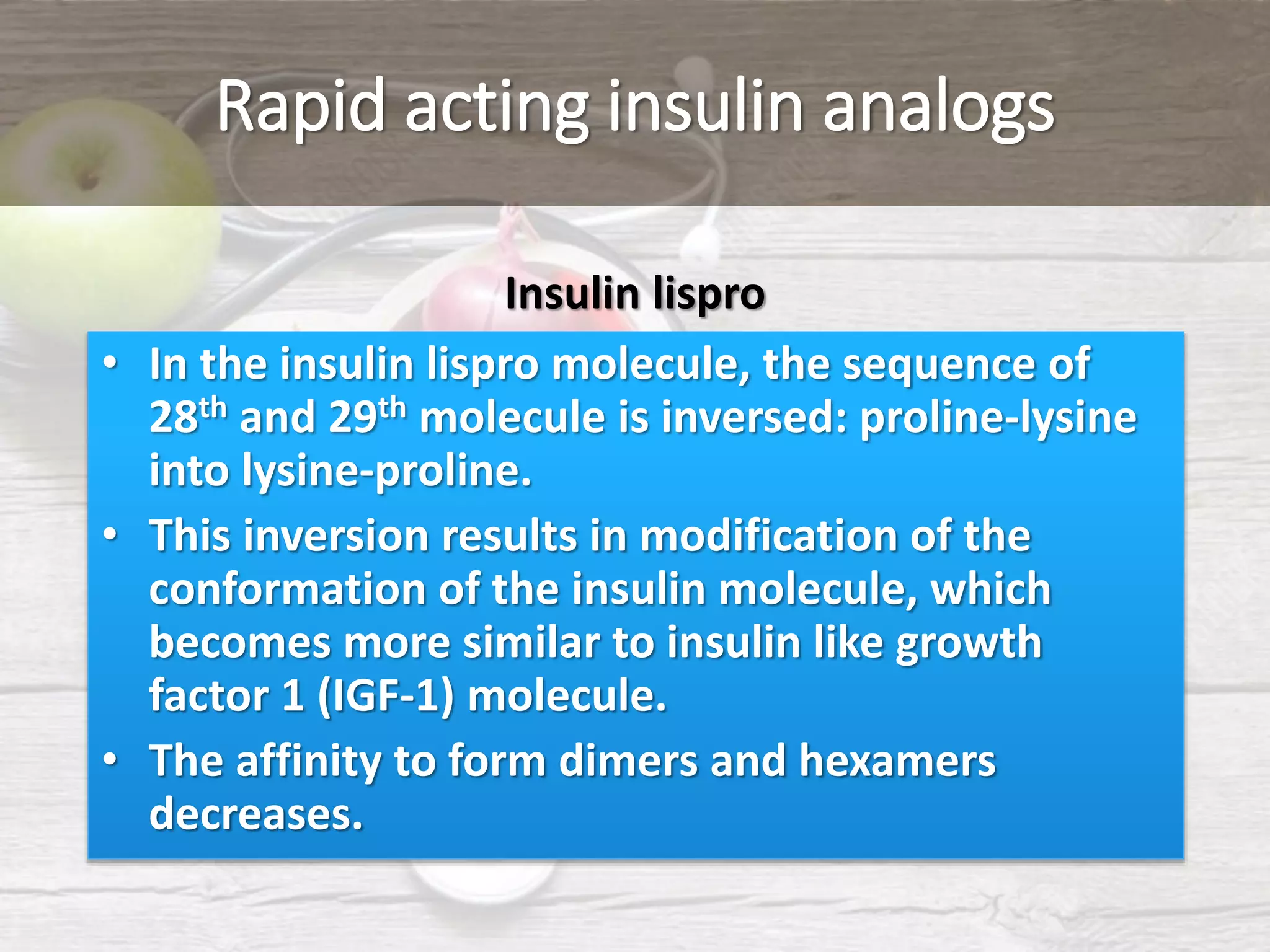 Types of insulin | PPSX