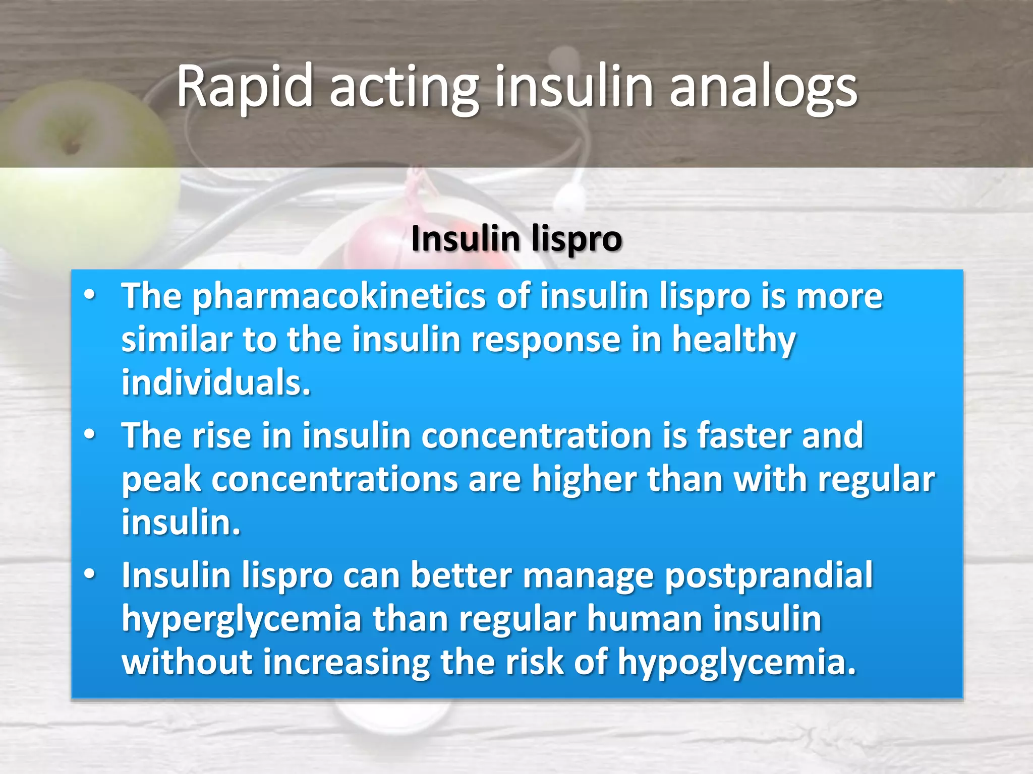 Types of insulin | PPSX