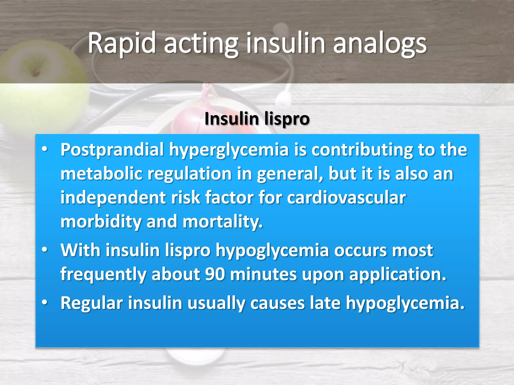 Types of insulin | PPSX