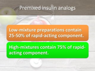 Types of insulin | PPSX