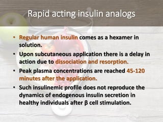 Types of insulin | PPSX