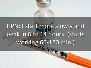 Types of Insulin | PPTX