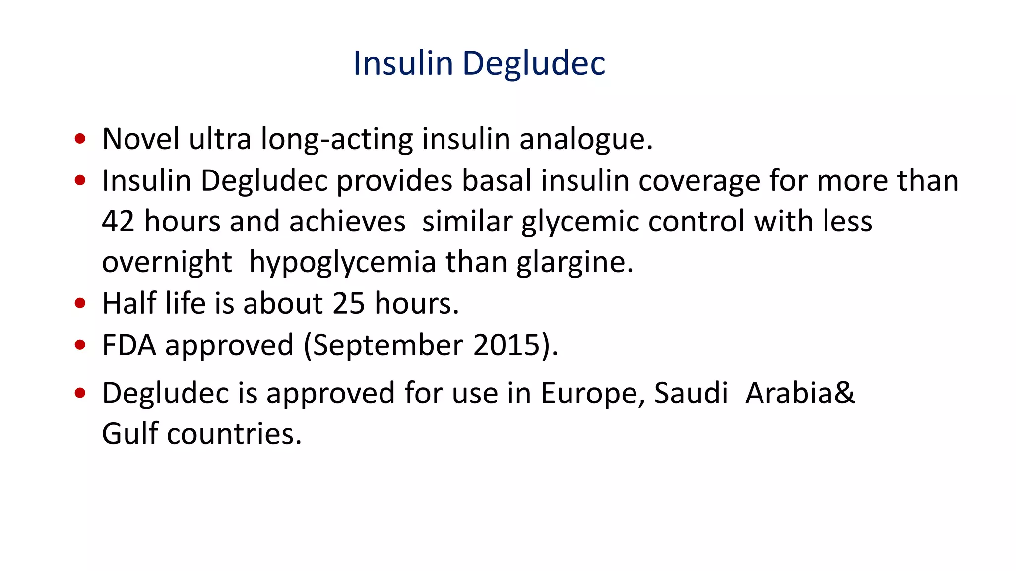 Types of insulin & correction of hyperglycemia | PDF