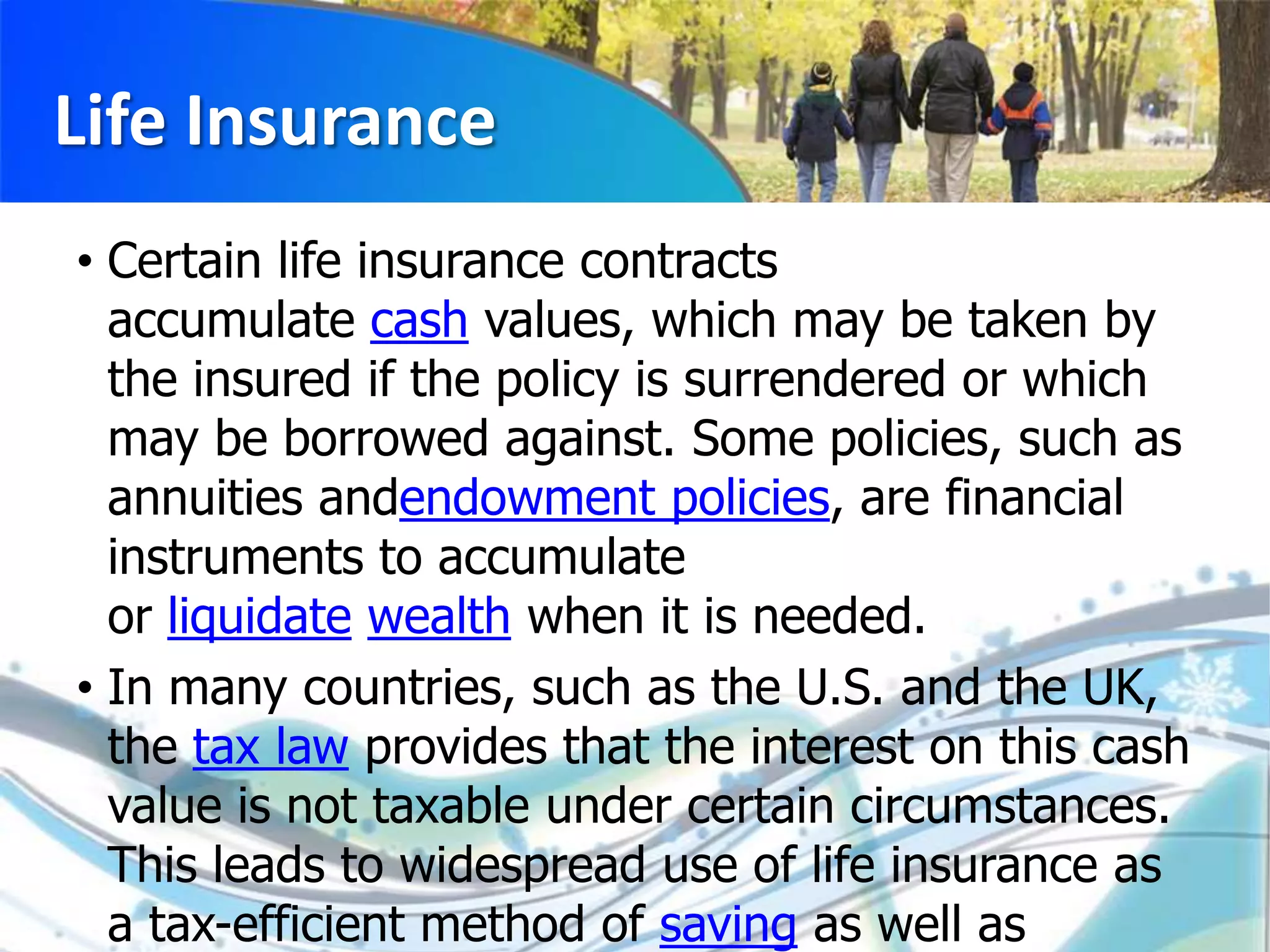 Types of Insurance | PPTX