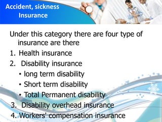 Types of Insurance | PPTX
