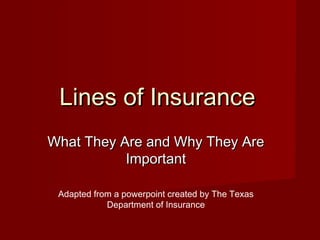 Types of insurance | PPT