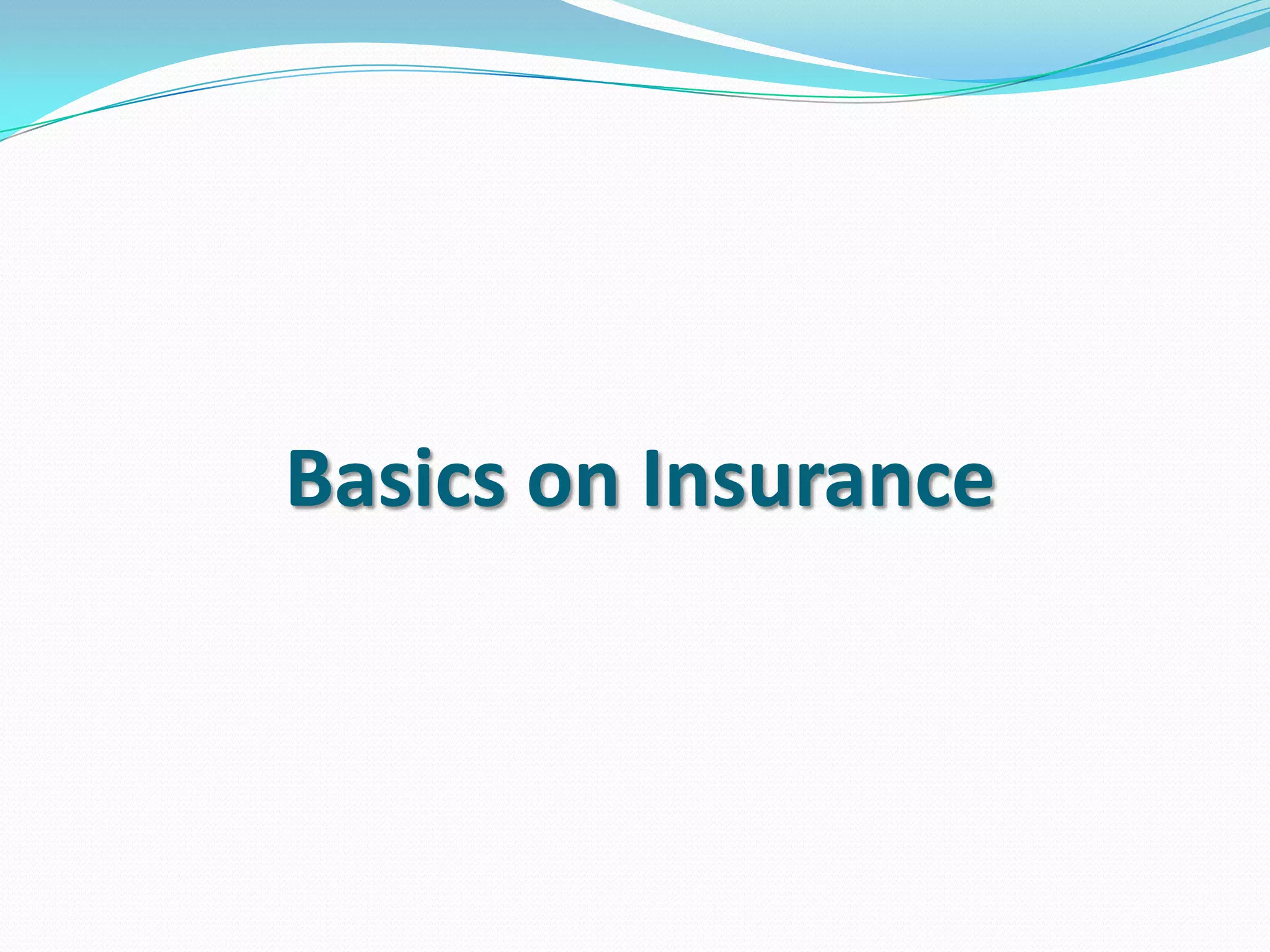 Types of Insurance Policy | PPTX