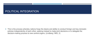 Types of integration in understanding Regionalism.pptx | Political ...