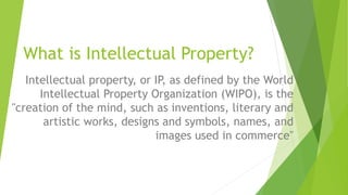 Types of Intellectual Property | PPTX